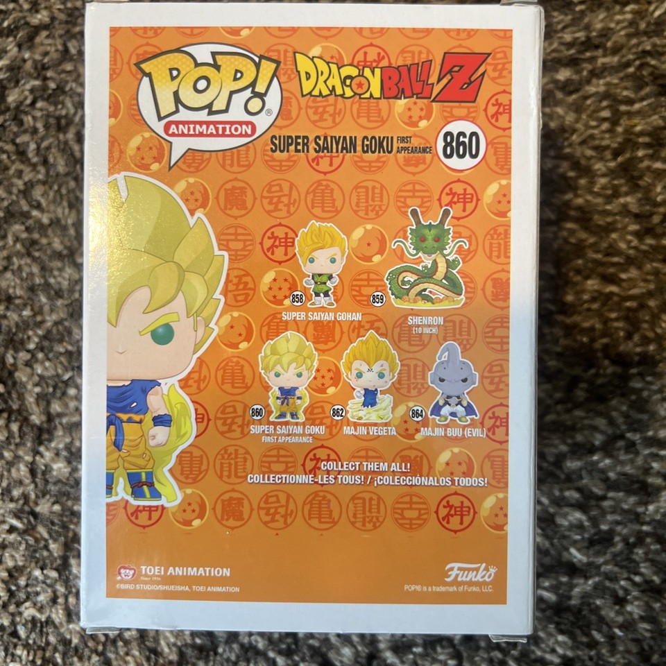 Funko Pop! Vinyl: Dragon Ball - Super Saiyan Goku (First Appearance ...