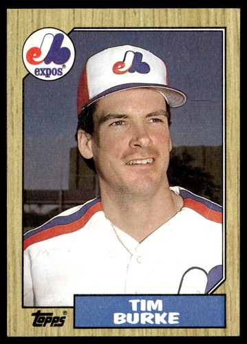 1987 Topps Tim Burke Montreal Expos #624 | eBay