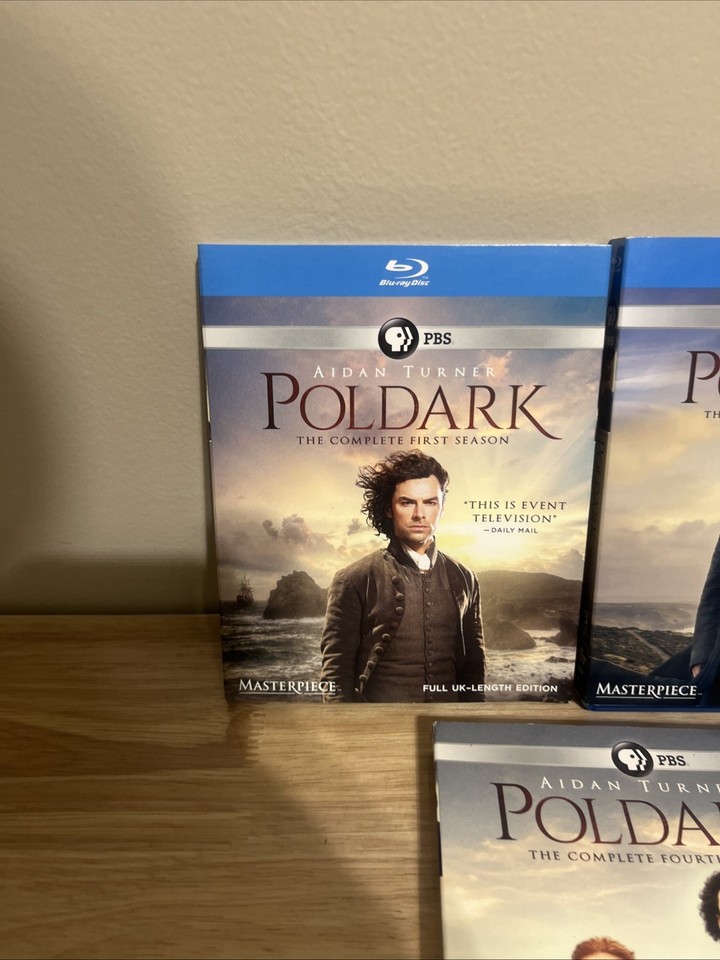 POLDARK 1,2,4 Collection Seasons 1, 2 On Blu-Ray Season 4 DVD | eBay