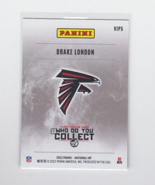 2022 Panini National VIP Drake London Falcons VIP5 | eBay