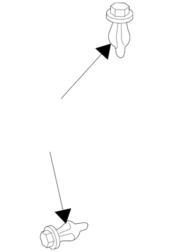 Genuine Lexus Cowl Top Panel Clip 90467-07117 | eBay