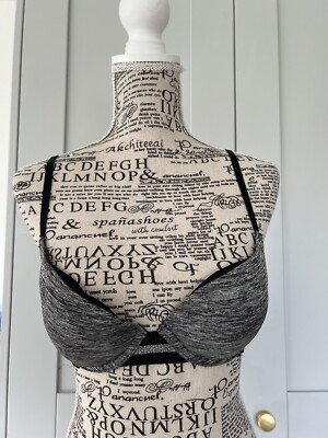 Knickerbox Grey Push Up Bra Size 32C | eBay UK