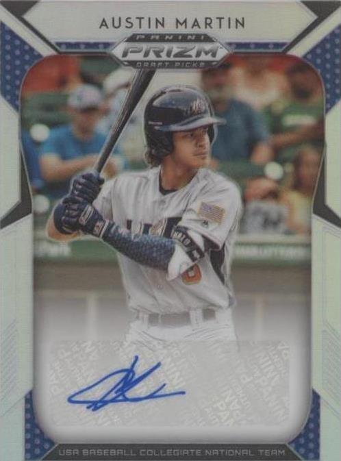 2019 Panini Prizm Draft Picks - Autographs Austin Martin #112 (AU, RC ...