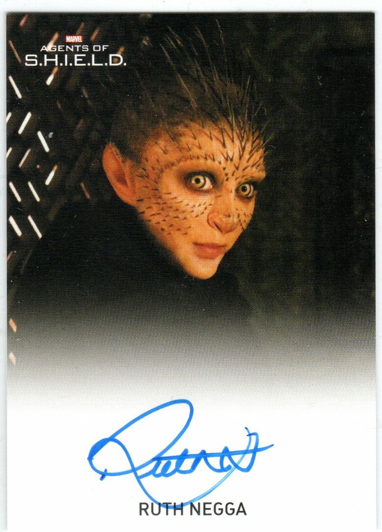 MARVEL: AGENTS OF SHIELD SEASON 2 RUTH NEGGA AS RAINA AUTOGRAPH EL ...