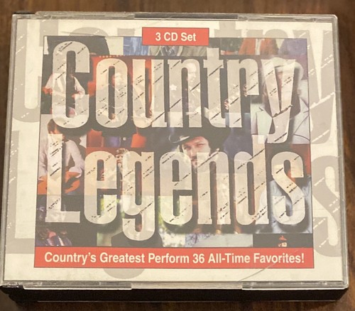 COUNTRY LEGENDS: Country’s Greatest Perform 36 All Time Favorites ; LN ...