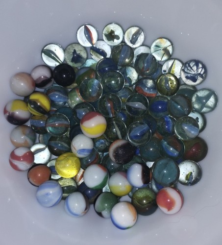 Bulk Lot Of Coloured Retro Toy Marbles | eBay Australia