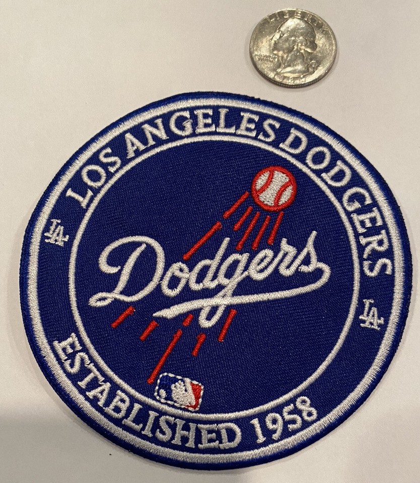 Los Angeles Dodgers embroidered iron on patch Approx 3.5”x 3.5” Awesome ...