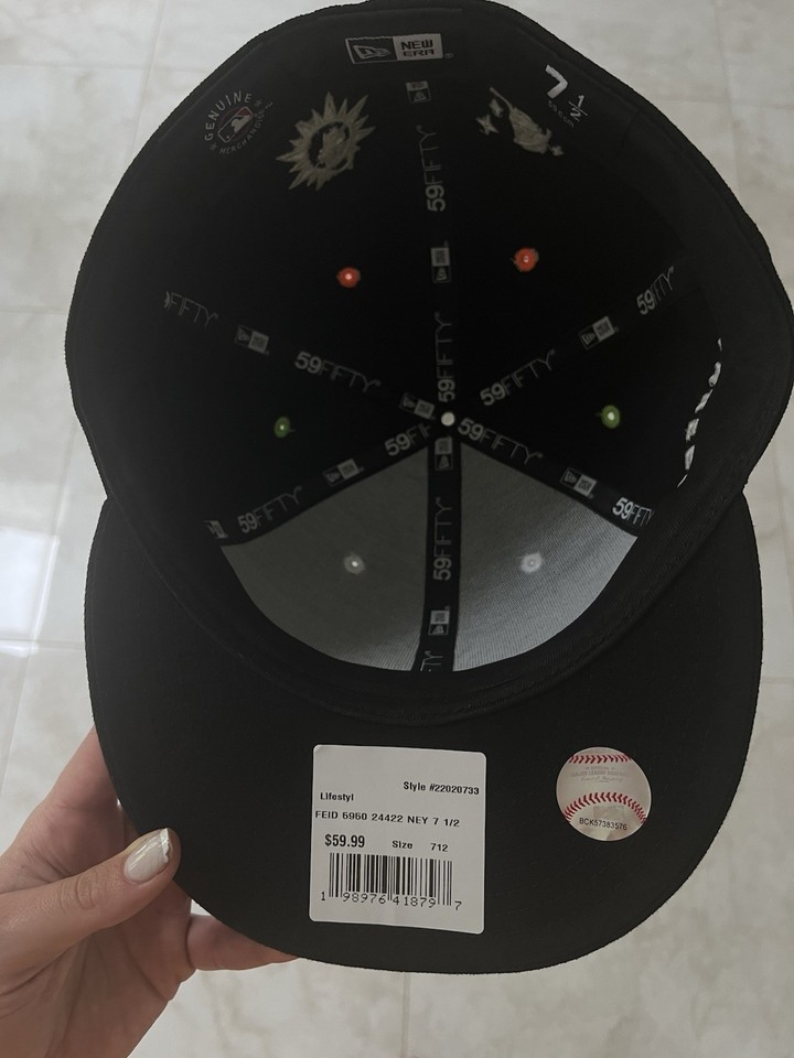 Feid x LidsHD New York Yankees size 7 1/2 fitted hat | eBay