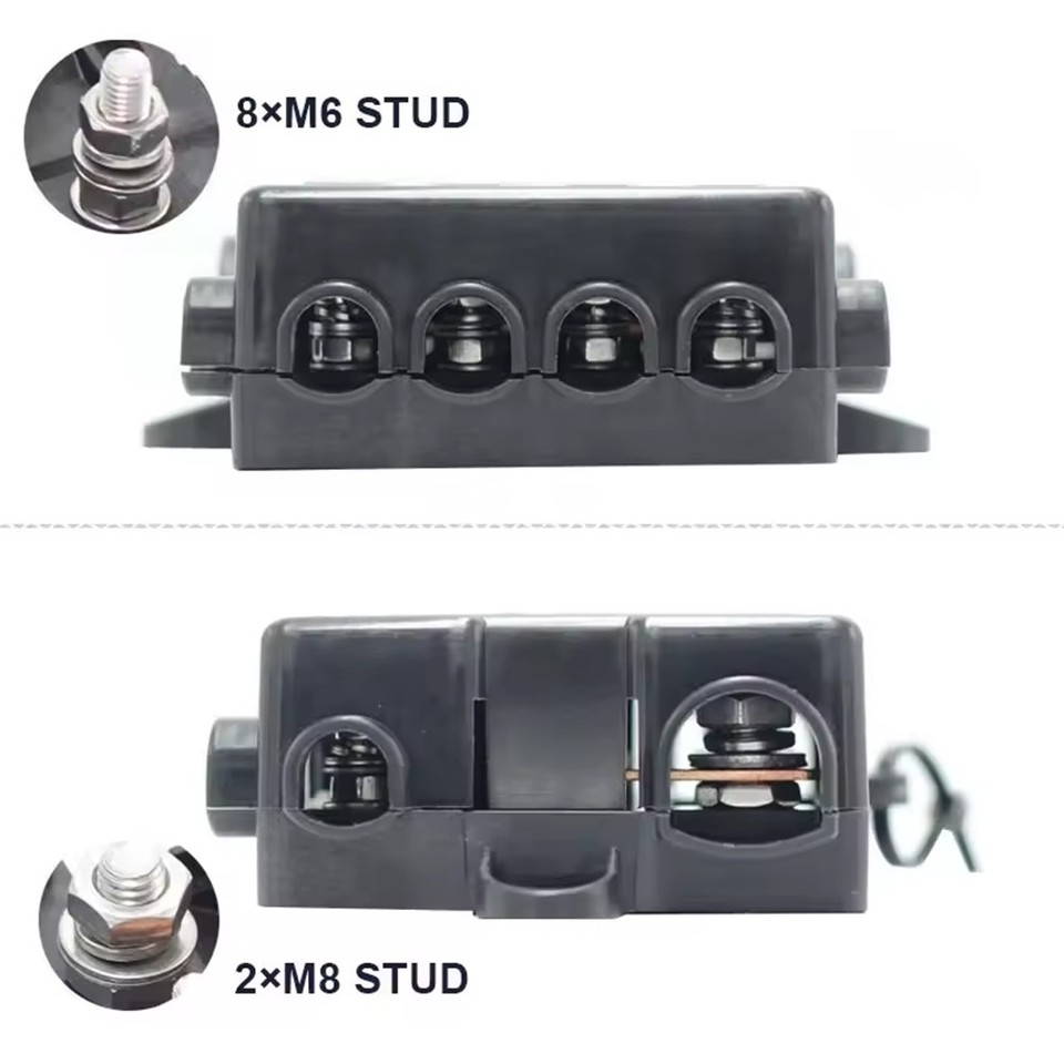 Distribution Busbar 5 Ways MIDI Way Holder Fuse Box for Car8185 | eBay UK