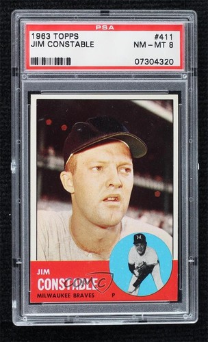 1963 Topps - Jim Constable #411 for sale online | eBay
