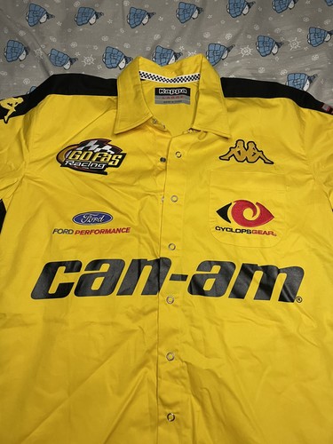 Jeffrey Earnhardt Kappa Can-Am Racing #32 Shirt L Ford NASCAR Pit Crew ...