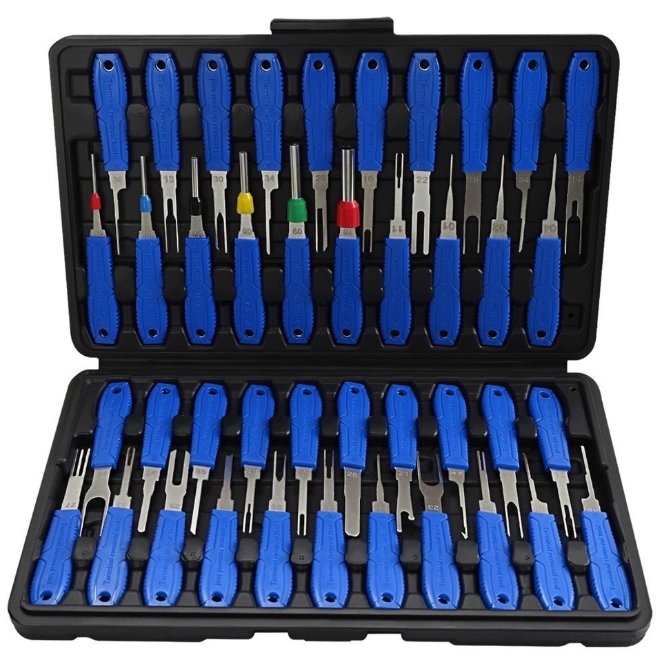 Pin Extractor Terminal Removal Kit 41pcs Included Organized ...