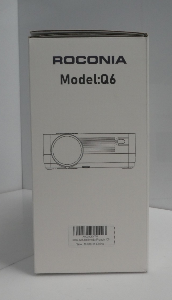 ROCONIA 5G WiFi Bluetooth 4K Support Native 1080P, 15000LM HD Movie ...