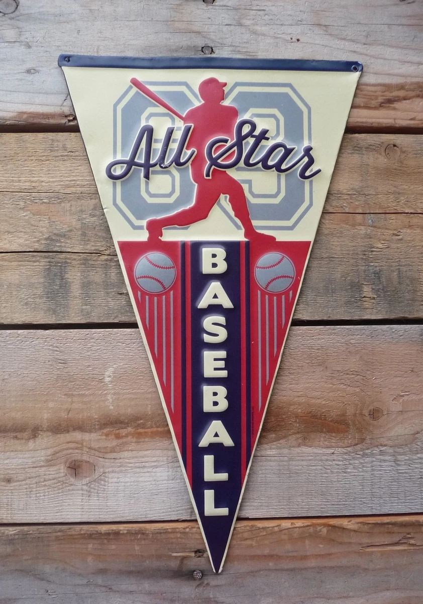 Baseball Pennant Sign