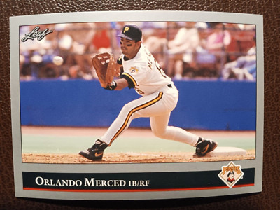ORLANDO MERCED PITTSBURGH PIRATES 1992 LEAF BASEBALL CARD #363 | eBay