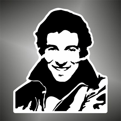AUTOCOLLANT Bruce Springsteen MUSIC decal STICKER HARD ROCK METAL PUNK ...
