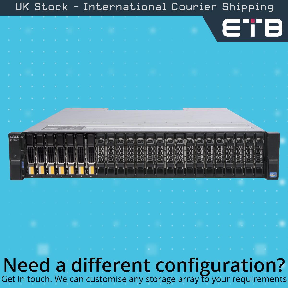 Dell SCV2020 Storage System 9x 1.92tb SSD SAS 12gbps for sale online | eBay