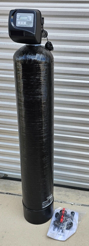 10x54 Residential Water Softener CLACK NUGEN 1.5cft 1" MPT Coconut ...