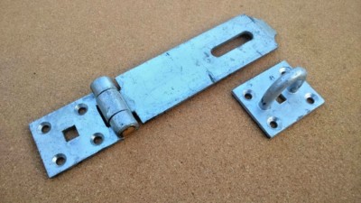 Heavy Duty Hasp & Staple wooden gates security farm gate fittings ...