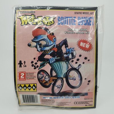 Hawk Weird-Ohs Model Kit - Scuttle Bucket - MIP New Sealed | eBay
