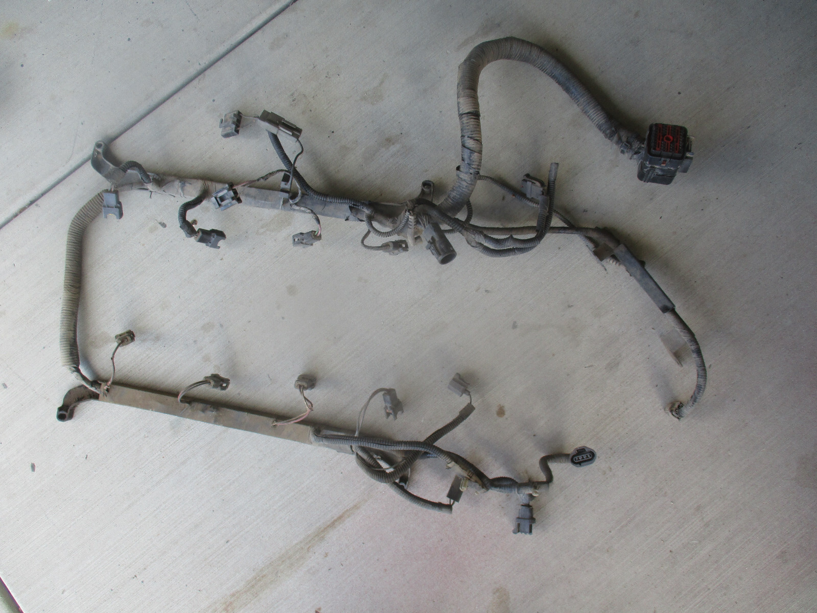 1996 Ford Truck F250 5.8 351w FUEL INJECTION ENGINE WIRING HARNESS ...