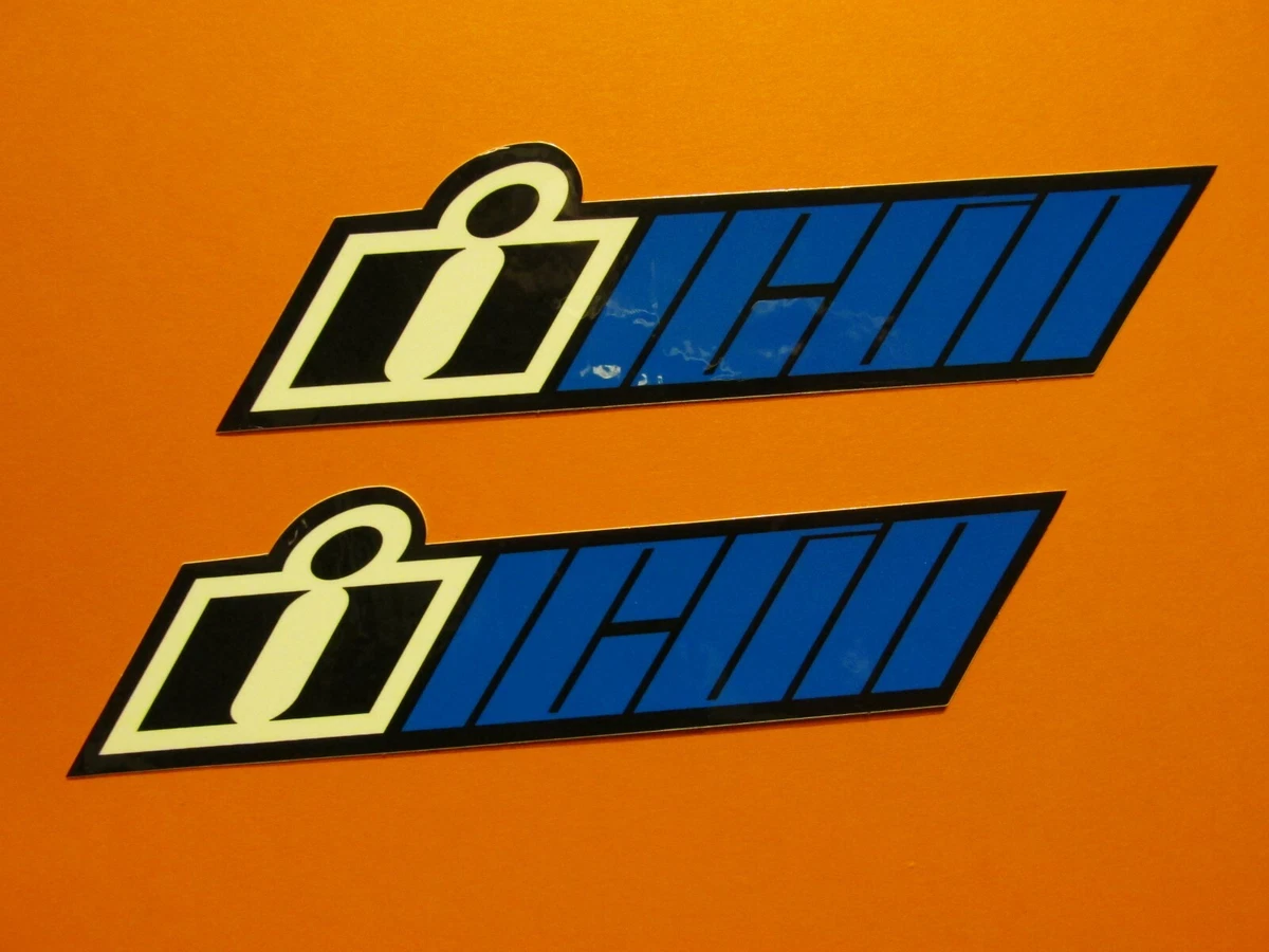 Icon Motorcycle Stickers