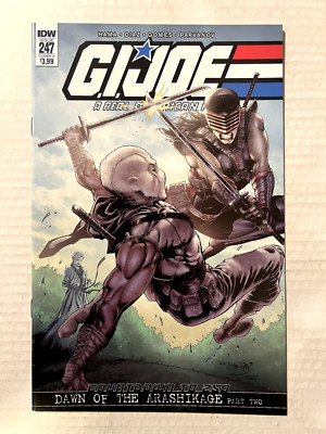 GI JOE A REAL AMERICAN HERO #247 DAWN MORENO AS SNAKE EYES NETHO DIAZ ...