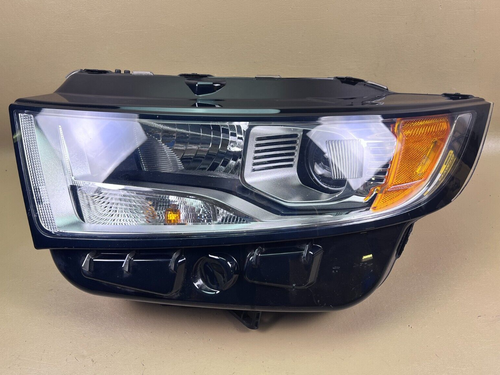 MINT 2015-2018 FORD EDGE LEFT DRIVER LH HEADLIGHT LAMP HALOGEN OEM FT4B ...
