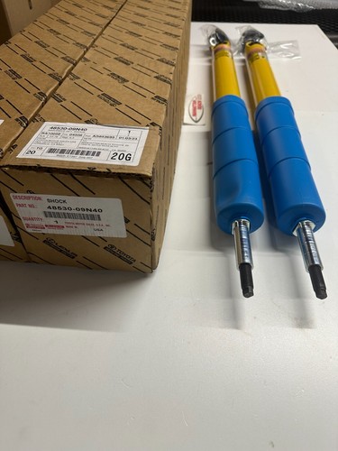 07-13 TUNDRA DBL CAB 4WD BILSTEIN REAR Shock Absorbers 48530-09N40 SET ...