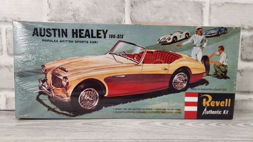 Revell Austin Healey 100-Six 1:25 Model Kit Sealed H-1217 1996 Release ...
