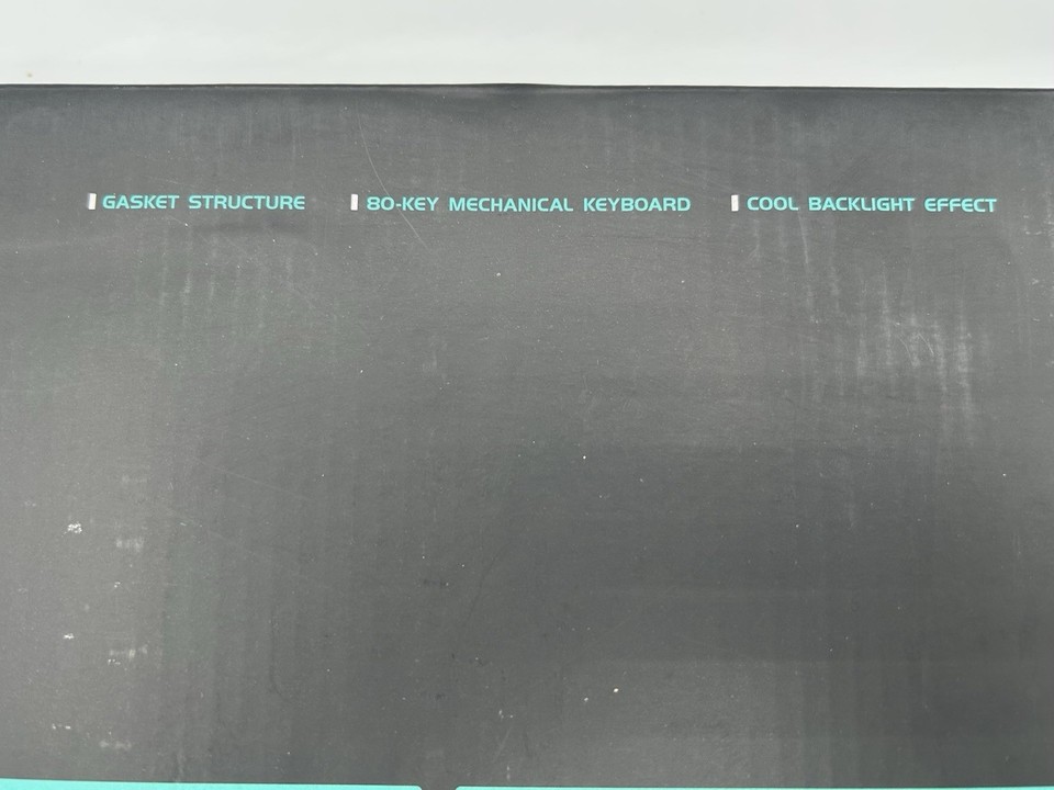 NEW Aula F75 Gasket Structure 80-Key Mechanical Keyboard - Blue White ...