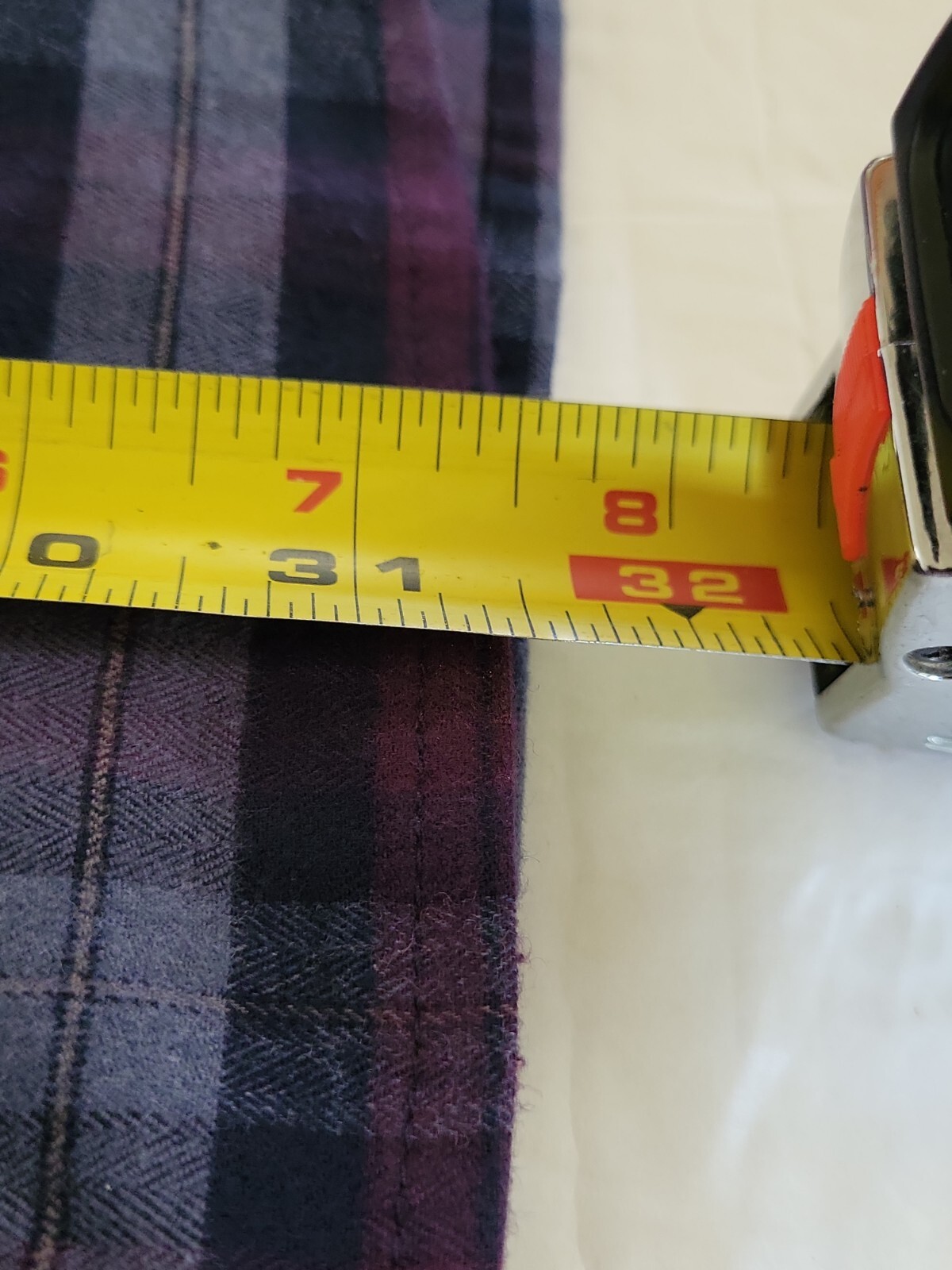 APT.9 Premier Flex Shirt Mens Size 1XB Purple Plaid Long Sleeve Button ...