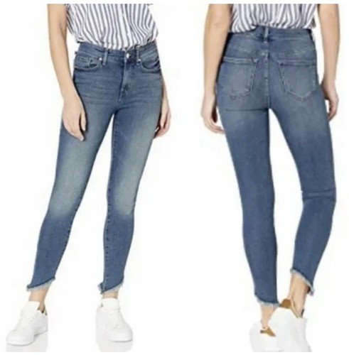 William Rast High Rise Ankle Skinny Jeans Size 27 Juniors Distressed ...