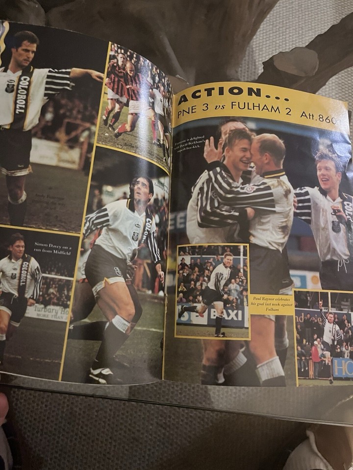 David Beckham - Preston North End Official Match Day programme, 18th ...
