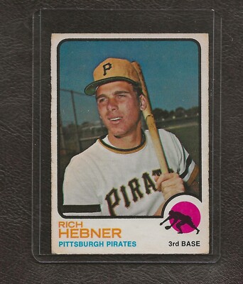 1973 O-Pee-Chee, OPC, #2 Rich Hebner, Pittsburgh Pirates, VG-EX! | eBay