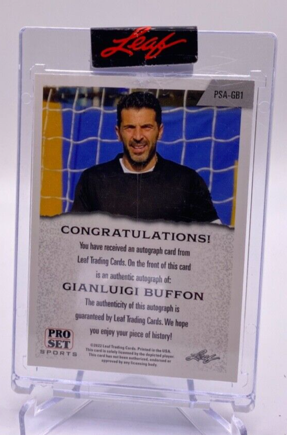 2022 LEAF PRO SET GIANLUIGI BUFFON AUTO 14/15 ENCASED | eBay