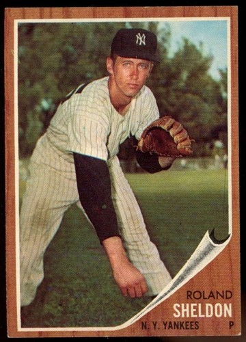 1962 Topps #185 Roland Sheldon NM Yankees 72809 | eBay