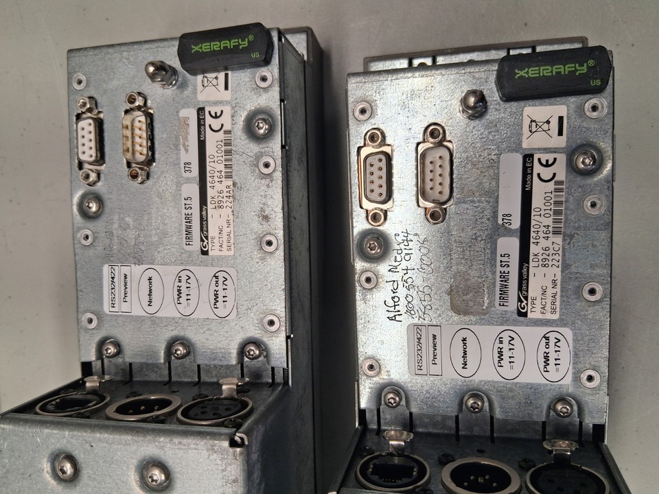 Grass Valley OCP-400 LDK 4640/10 Remote Control Panel set of 2 | eBay