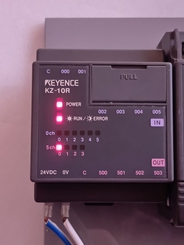 Keyence KZ-10R PLC Controller Used remote I/O module, Tested, No ...