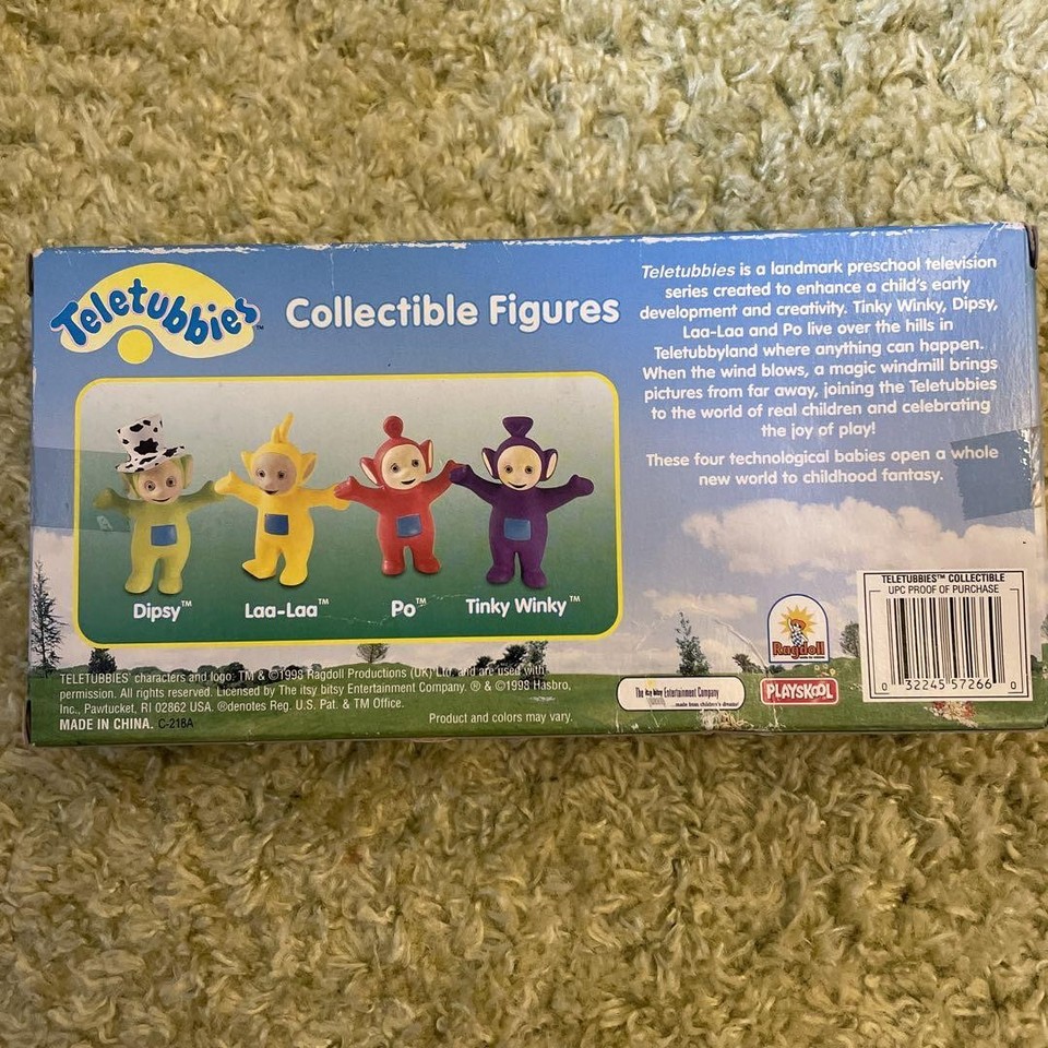 Teletubbies Teletubbies Figures set of 4 PLAYSKOOL Collectible Figures ...
