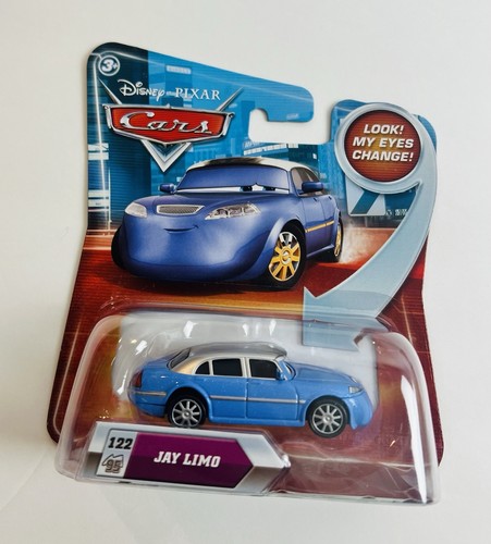 DISNEY PIXAR CARS JAY LIMO #122 LOOK MY EYES CHANGE ***BRAND NEW & RARE ...