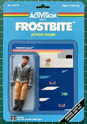Custom Atari Frostbite Figure Action "Frostbite Bailey" Figure by Death ...
