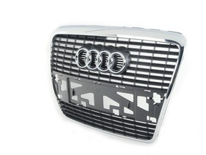 AUDI A6 C6 2005 - 2008 GENUINE Front Bumper Grill Center Grille ...