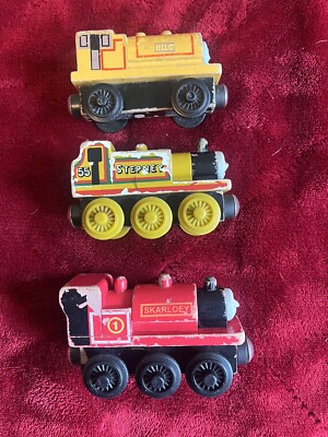1990s BRITT ALLCROFT Thomas & Friends Skarloey Stepney Bill Wooden ...