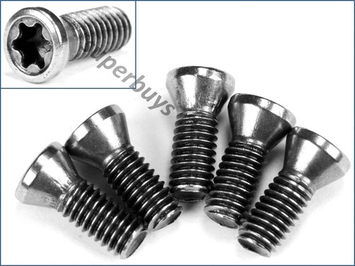 5pcs M3.5 x 10mm T15 Torx Screws Grade 12.9 Alloy Steel For Lathe ...