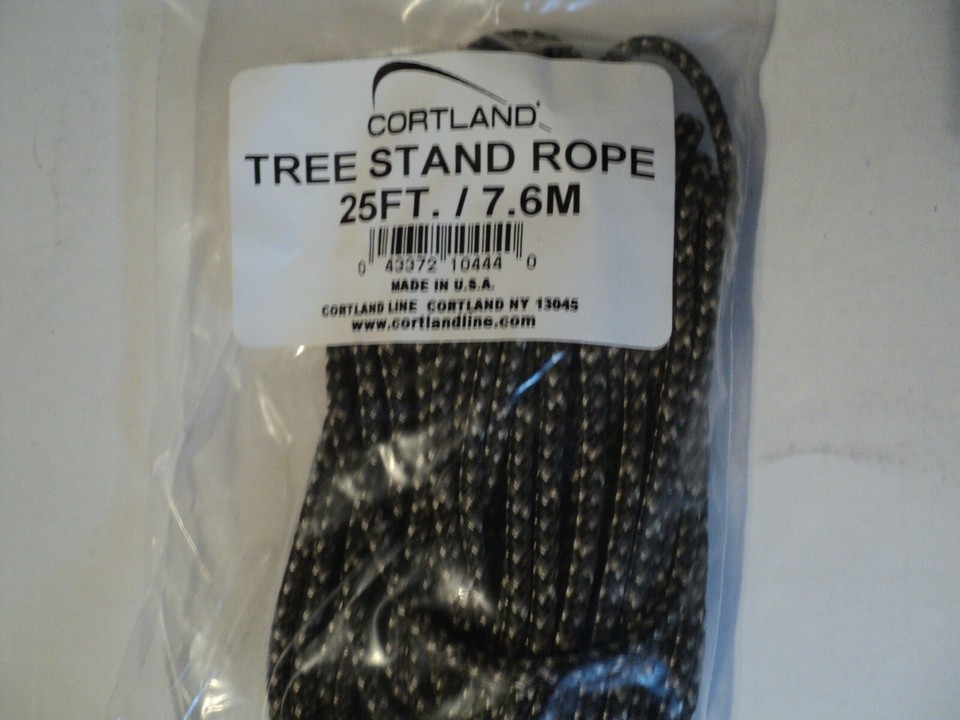 5 - PACKS CORTLAND CAMO TREE STAND ROPE EACH ARE 25 FEET | eBay