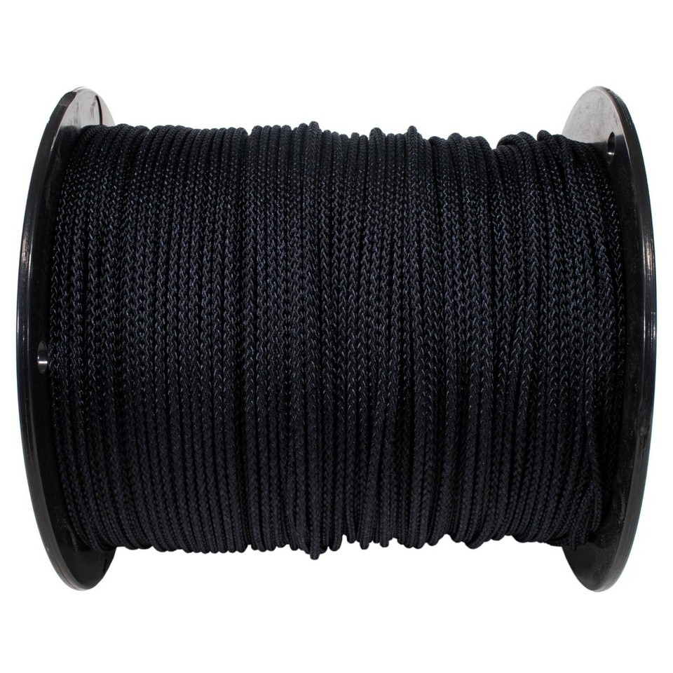 GOLBERG Diamond Braid Nylon Rope 1/8", 3/16", 1/4", 5/16", 3/8" 10ft ...