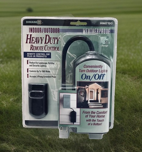 DIMANGO Indoor/Outdoor 150 ft. Range Remote Control Weatherproof Light ...
