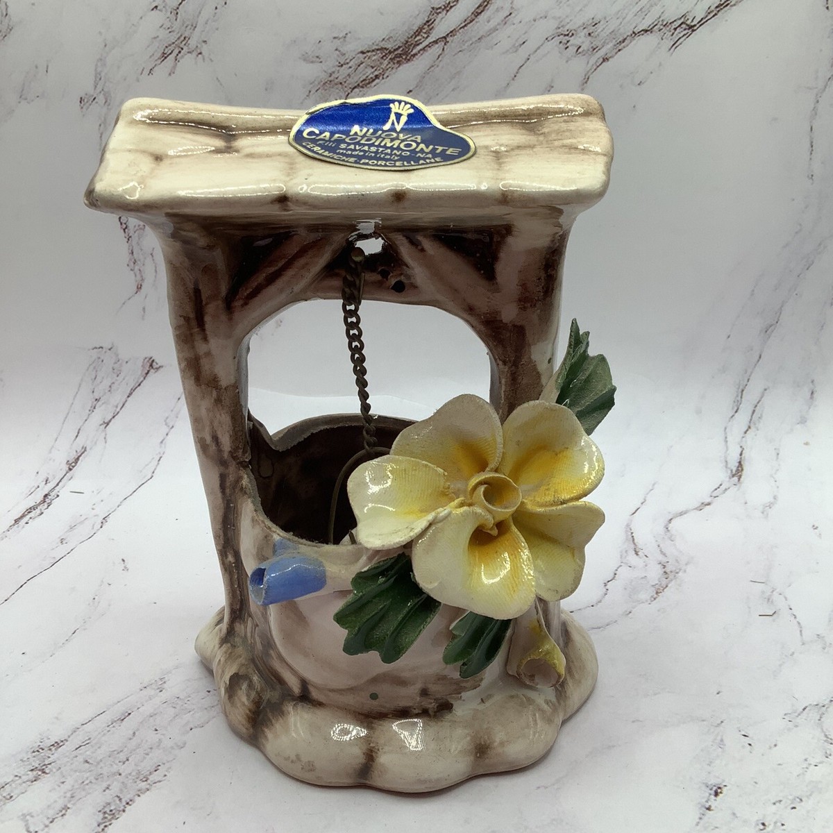 Porcellane Capodimonte Logo Capodimonte Made In Italy Vintage
