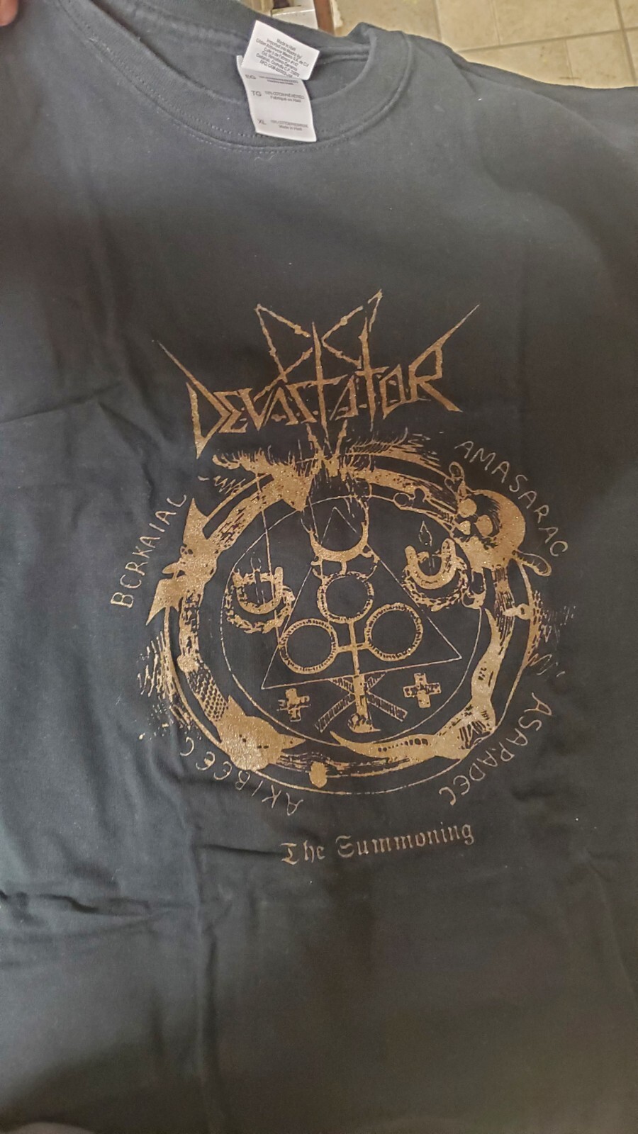 Devastator shirt rare midnight chapel nifelheim destr… - Gem